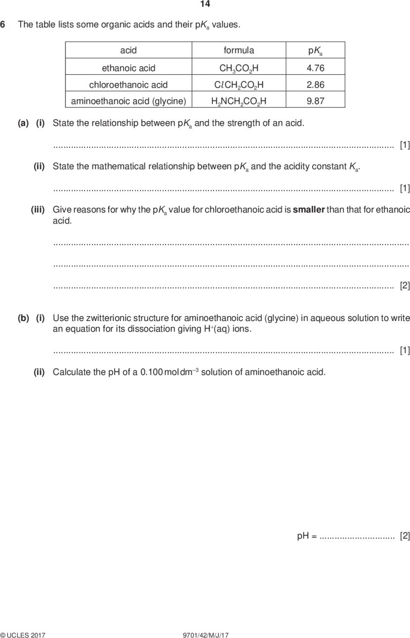 June 2017 V2 Qp Paper 4 Cie Chemistry A Level 6 0